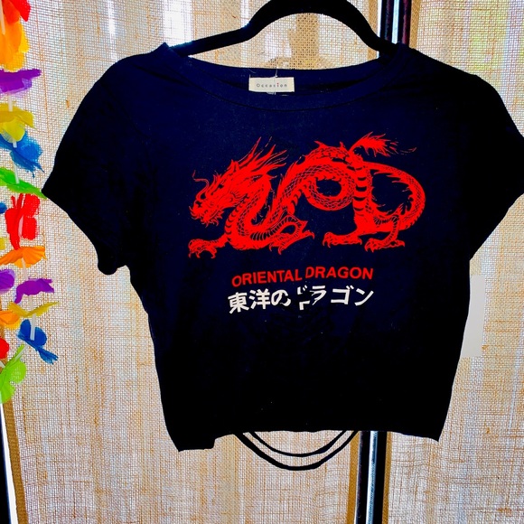 Tops | Ancient Chinese Secret Midriff Shirt | Poshmark